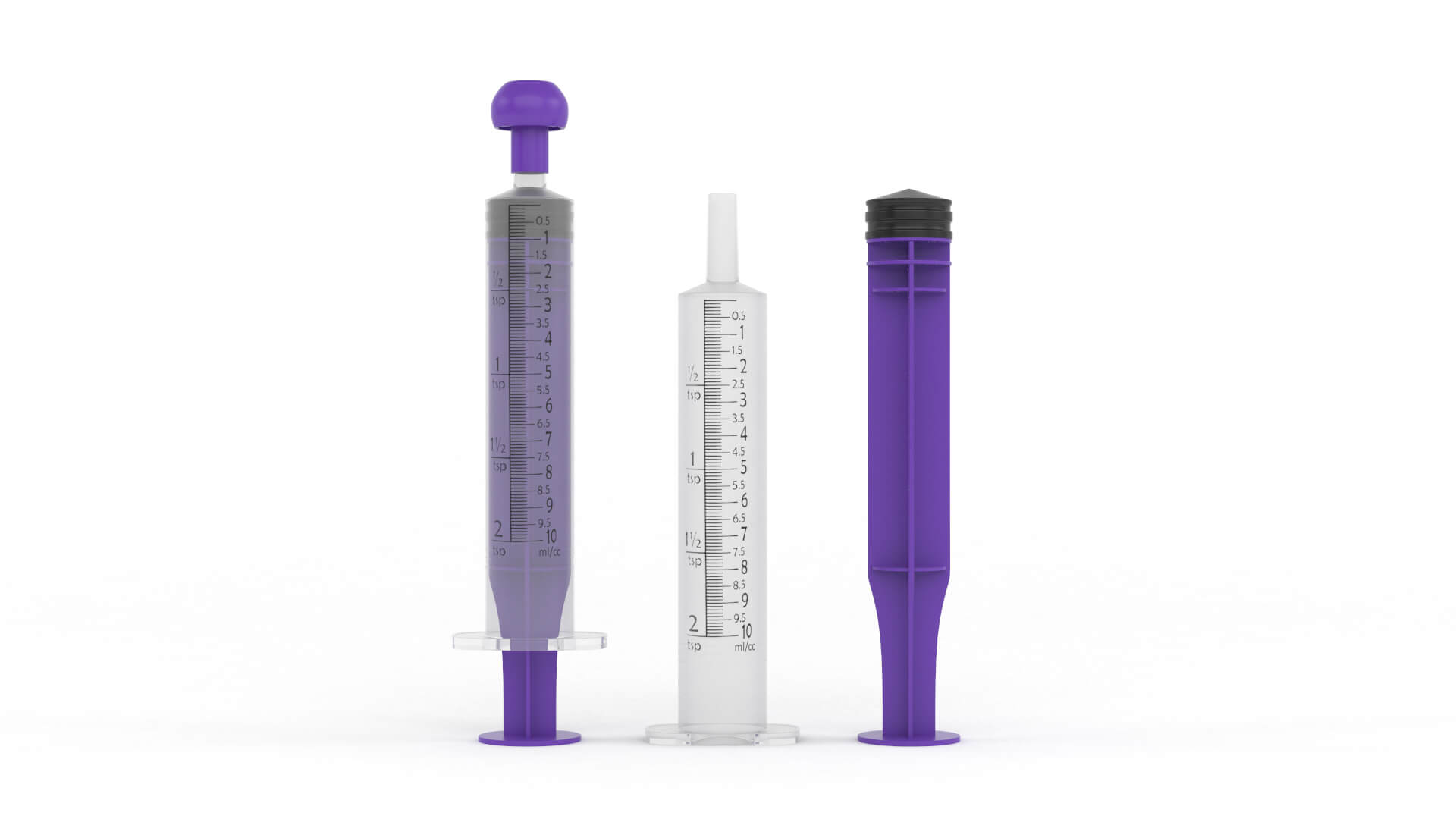 Plastic Syringe - 3D Model by Javidan