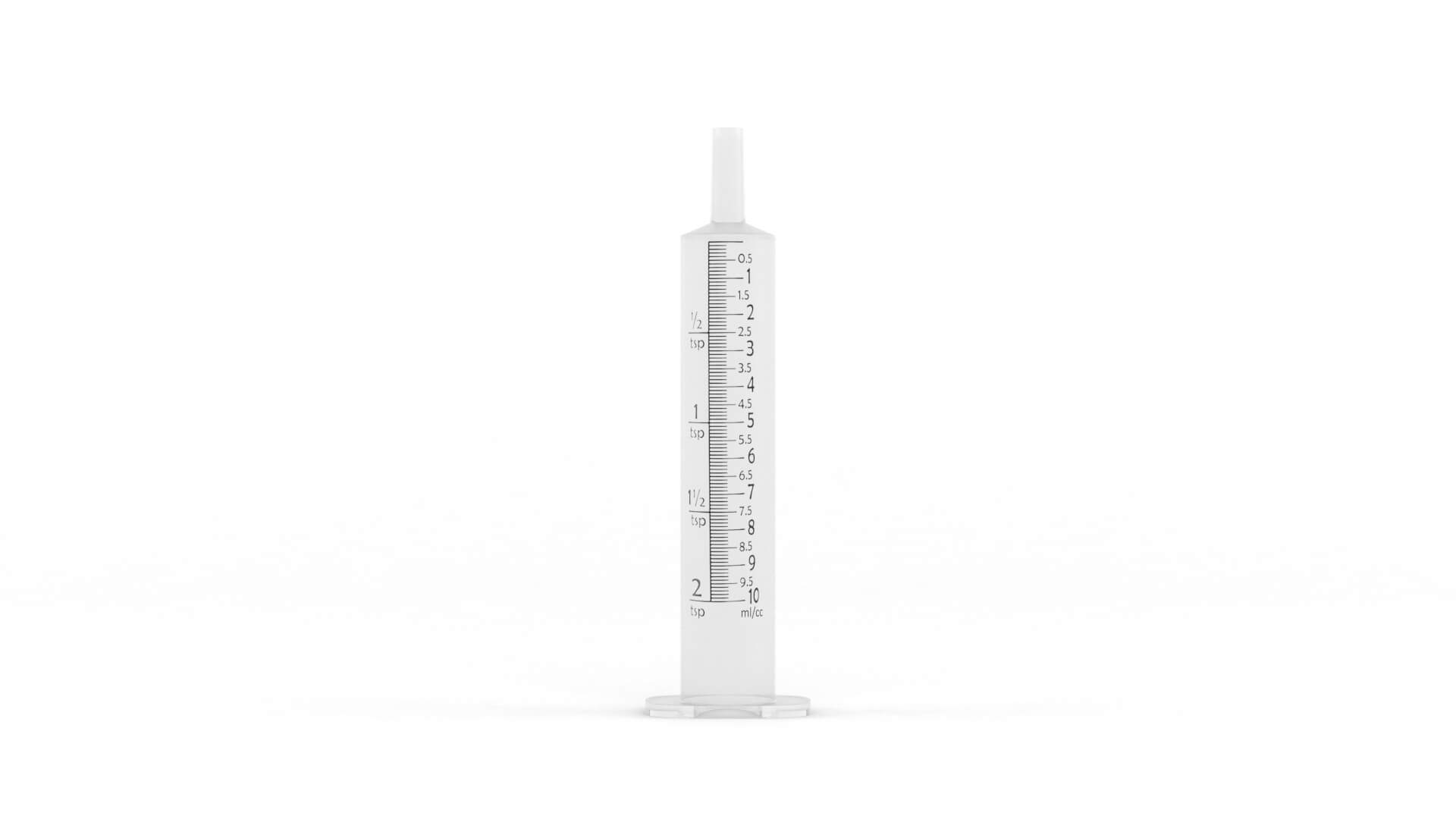 Plastic Syringe - 3D Model by Javidan