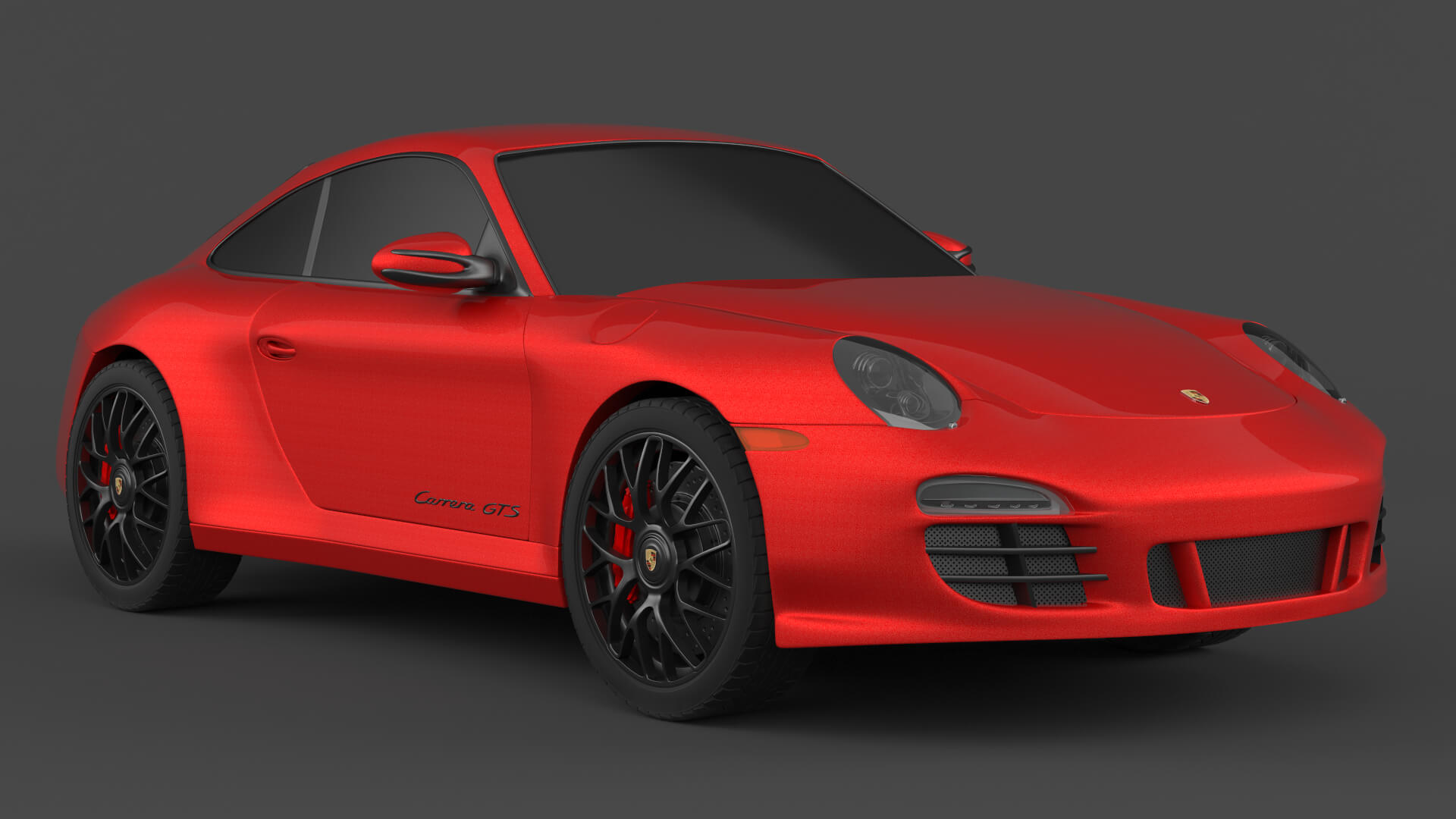 Porsche Sports Car - 3D Model by Javidan