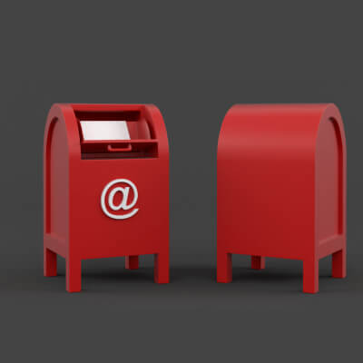 Postbox Model by Javidan