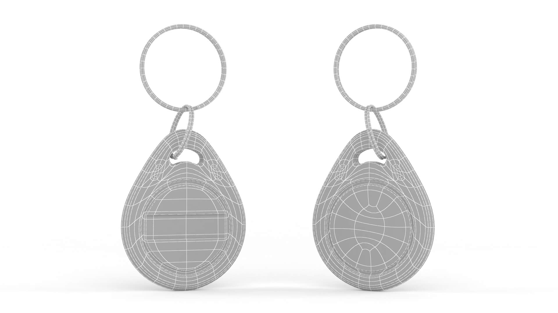 RFID Key Tag Model by Javidan