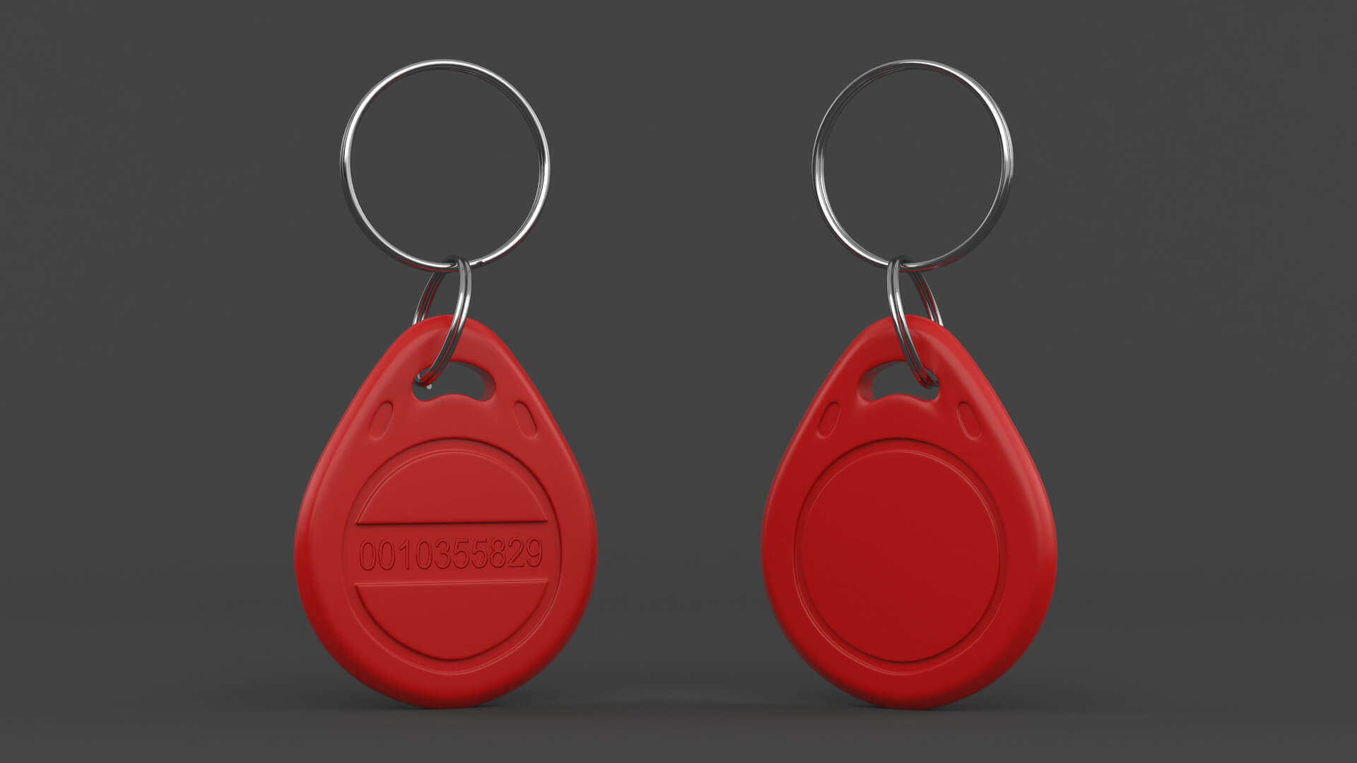RFID Key Tag - Free 3D Model by Javidan