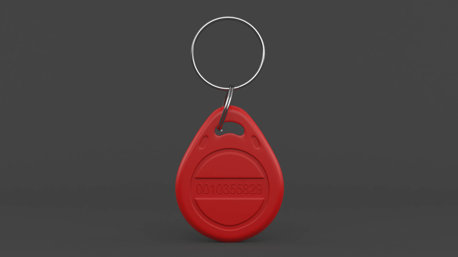 RFID Key Tag - Free 3D Model by Javidan