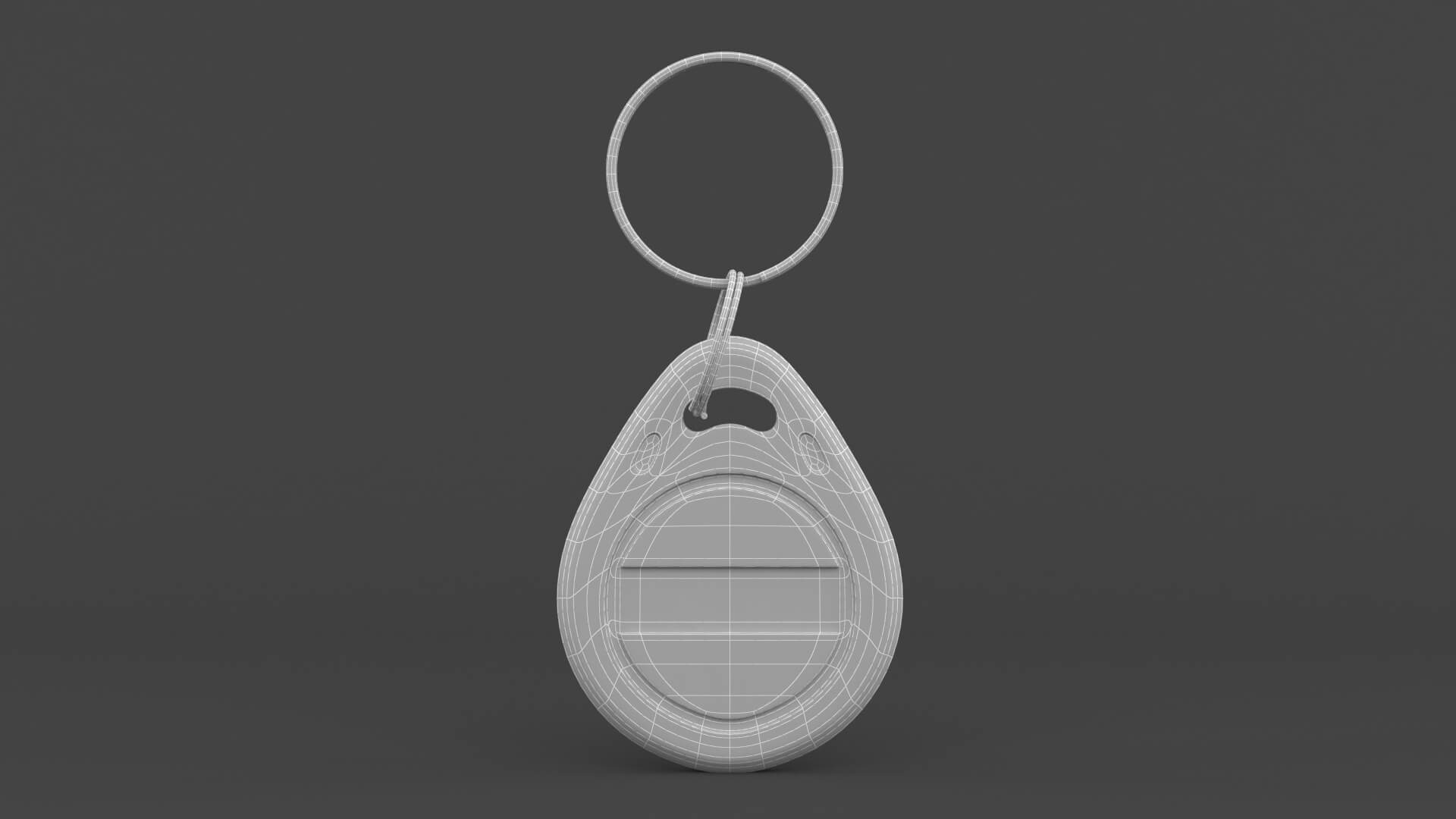 RFID Key Tag - Free 3D Model by Javidan