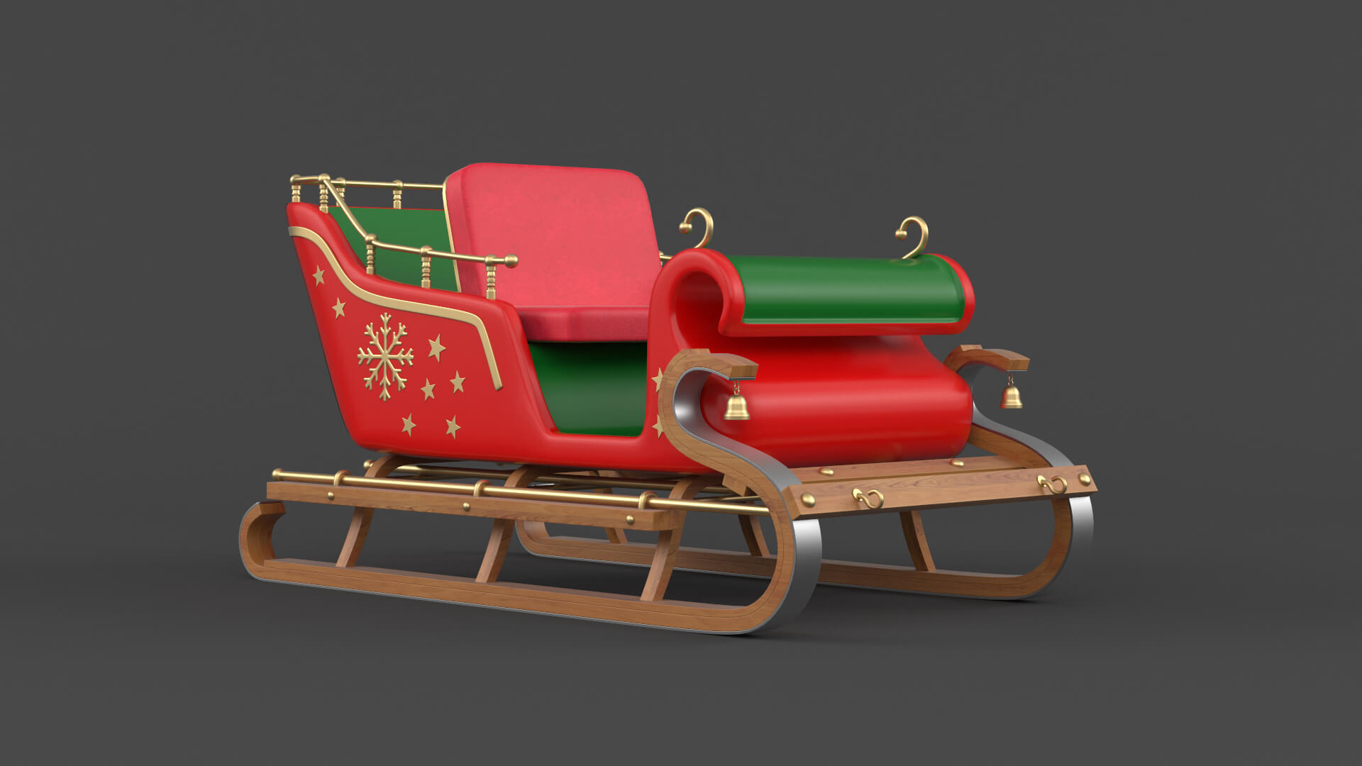 Santa Sleigh Model by Javidan