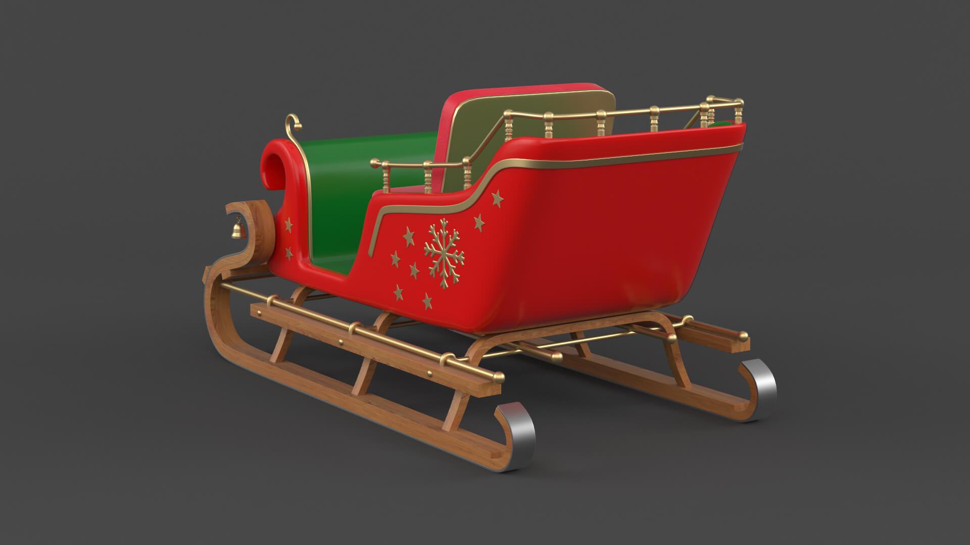 Santa Sleigh Model by Javidan