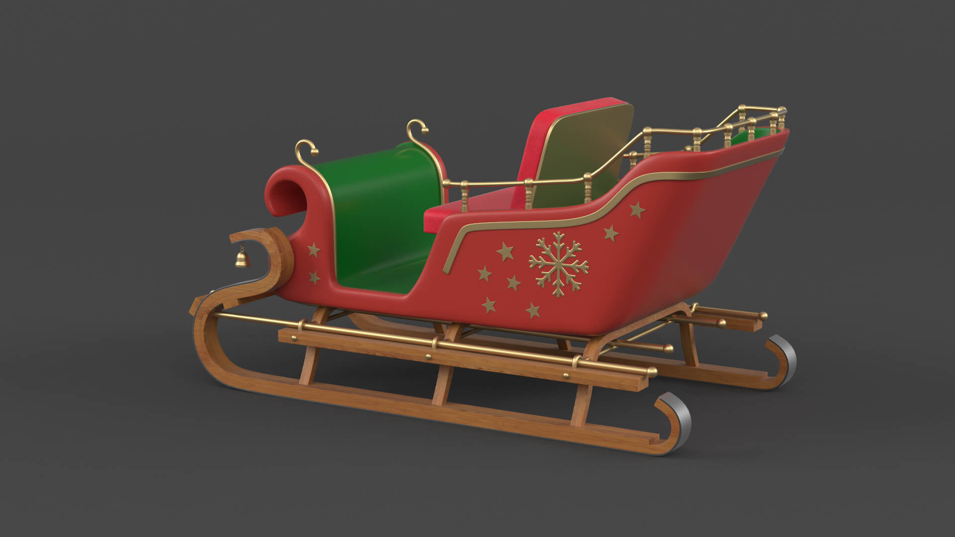 Santa Sleigh Model by Javidan