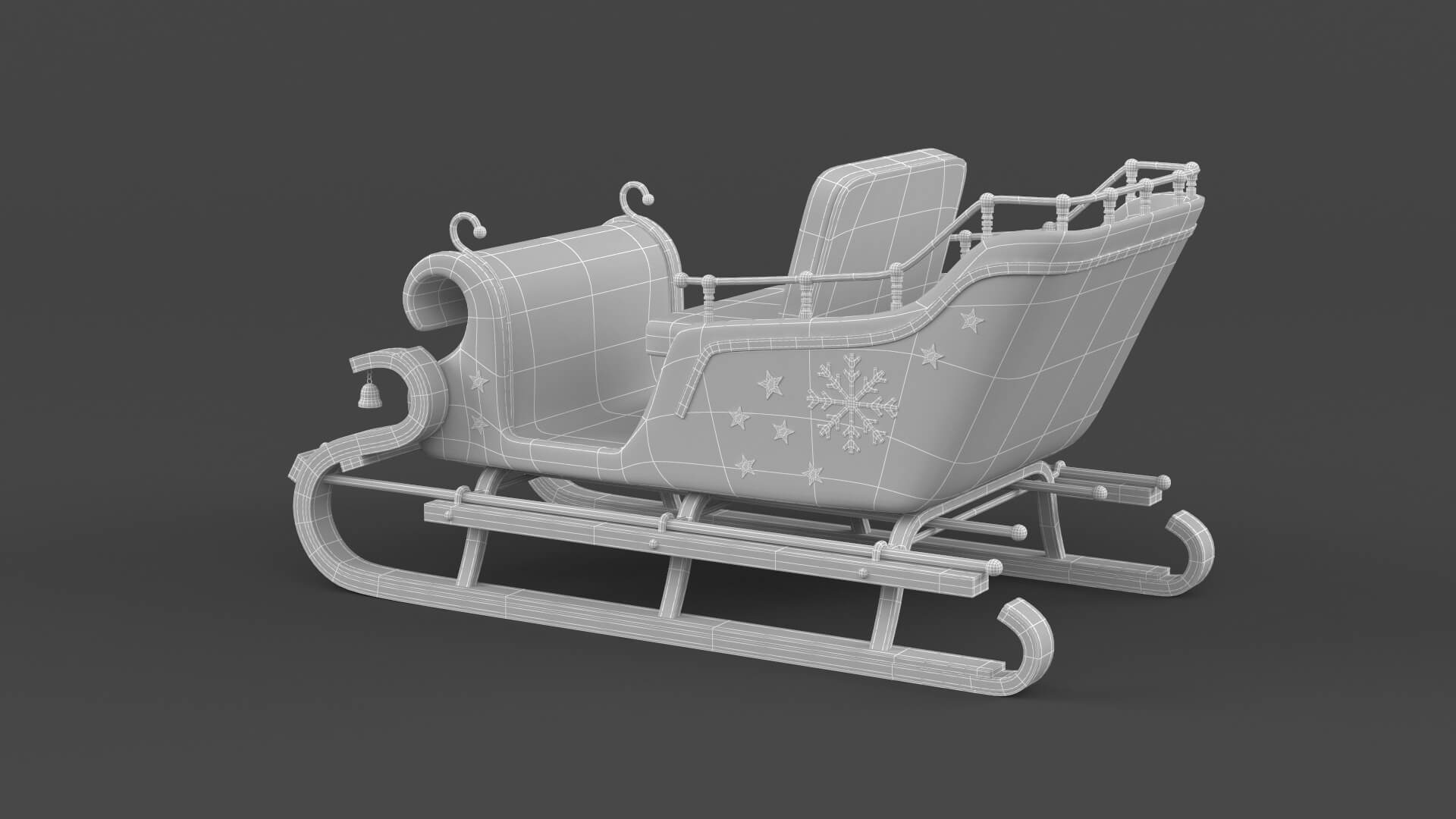 Santa Sleigh Model by Javidan