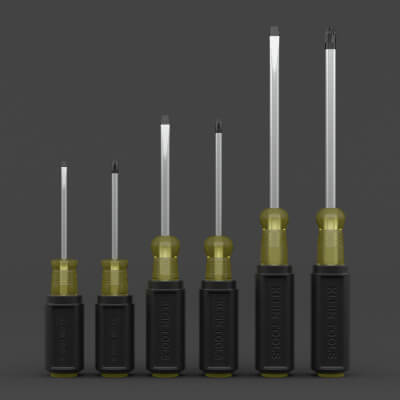 Screwdriver Model by Javidan