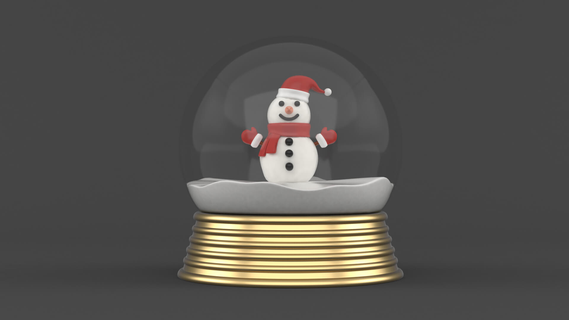Snowman Model by Javidan