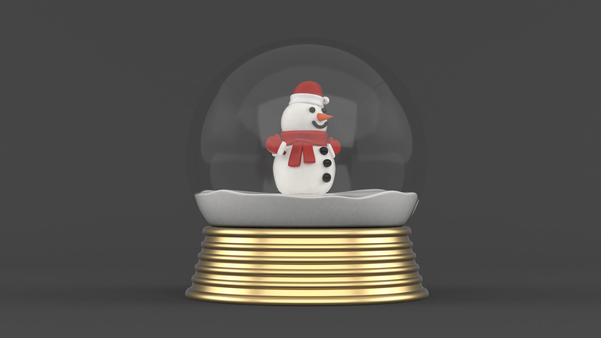 Snowman Model by Javidan