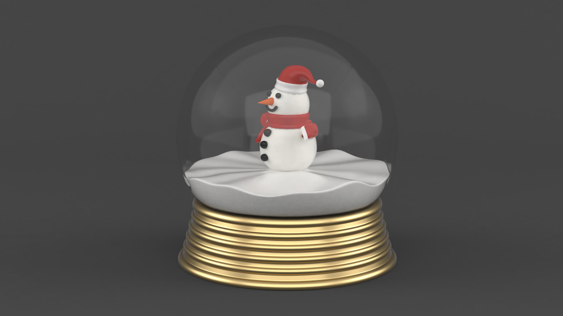 Snowman Model by Javidan