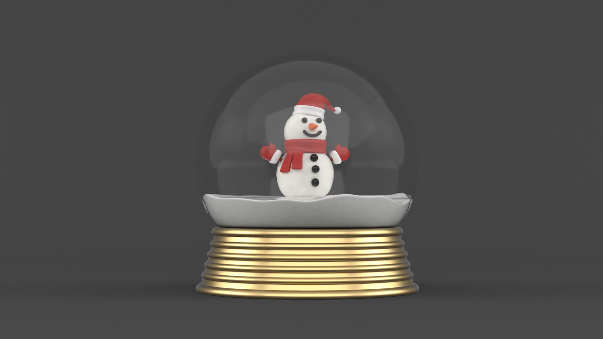 Snowman Model by Javidan