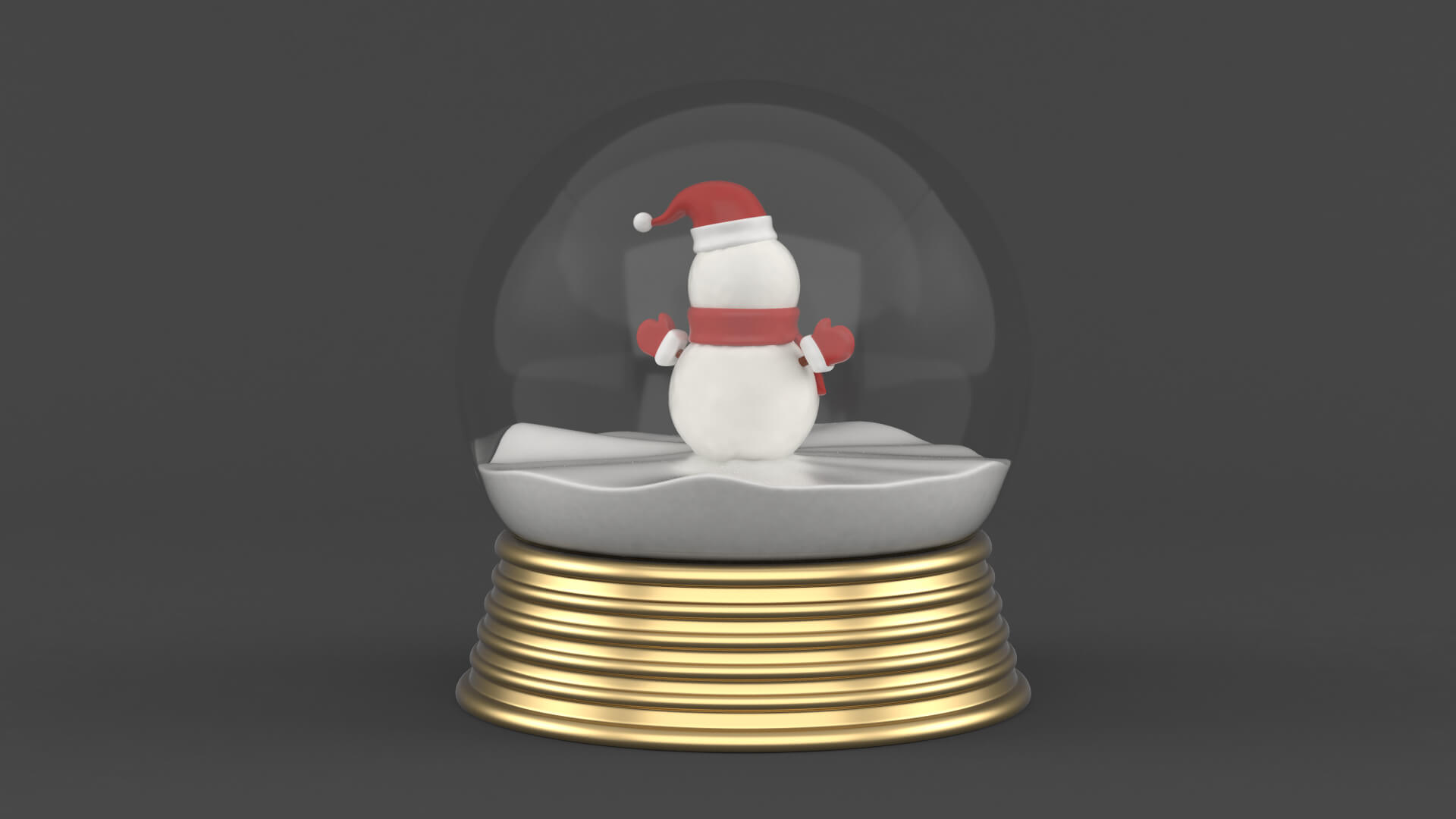 Snowman Model by Javidan