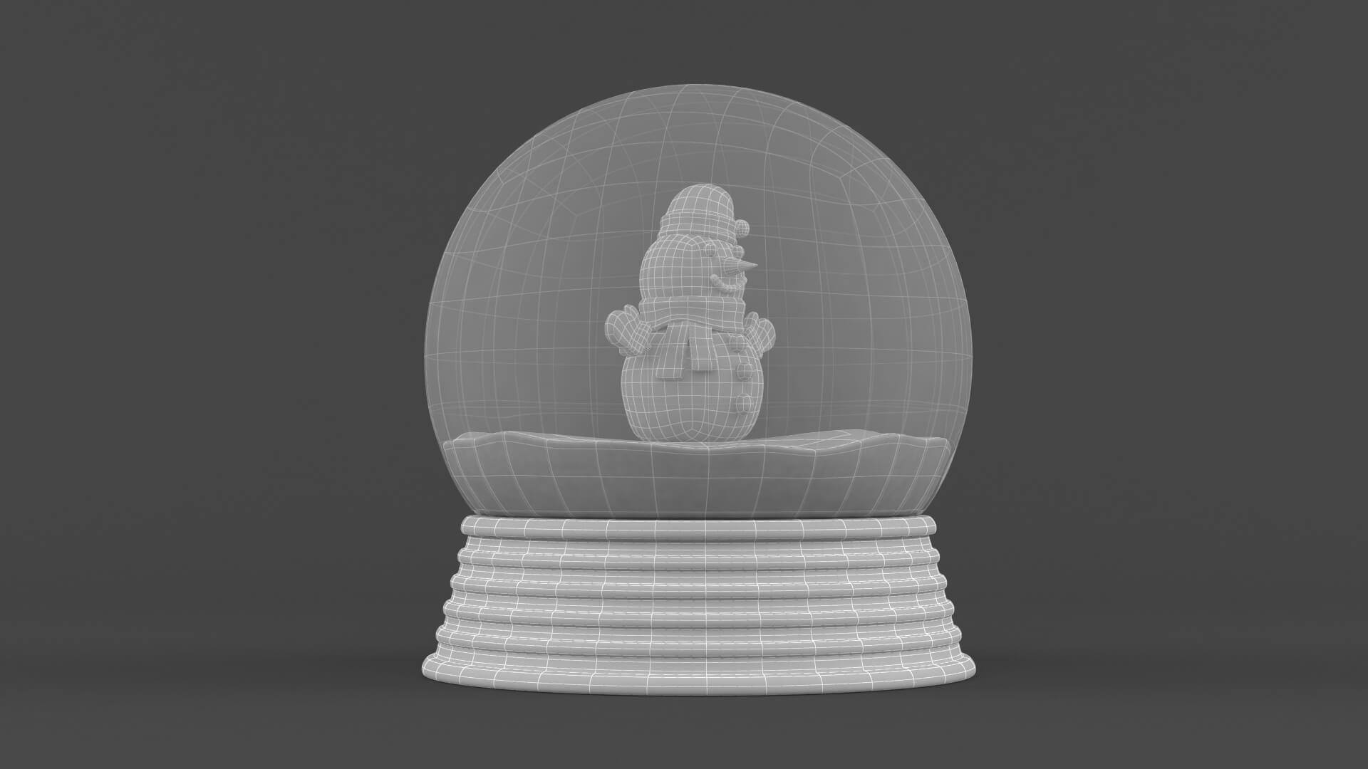 Snowman Model by Javidan