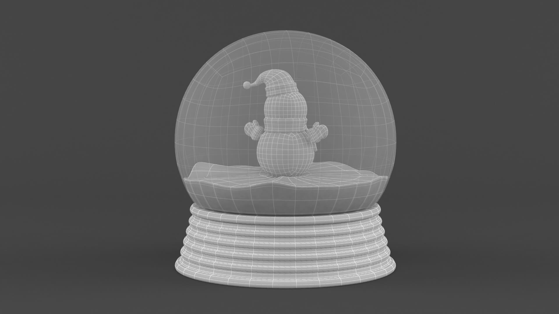 Snowman Model by Javidan