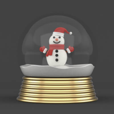 Snowman Model by Javidan