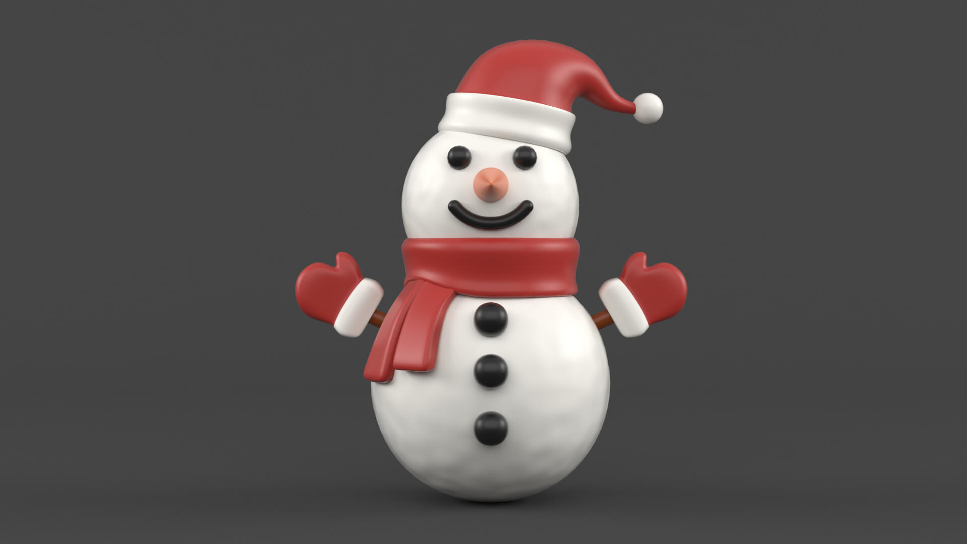 Snowman Model by Javidan