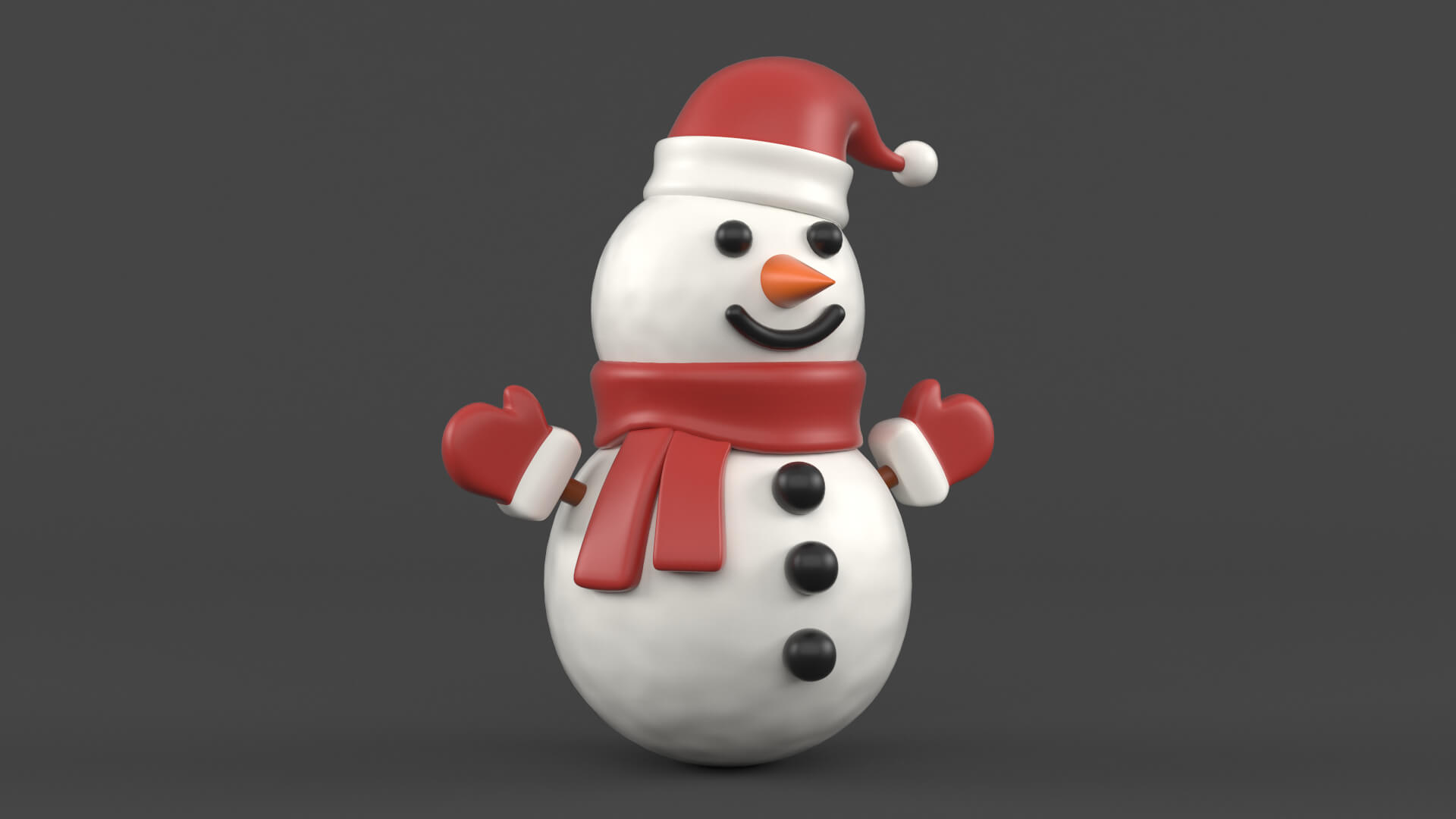 Snowman Model by Javidan