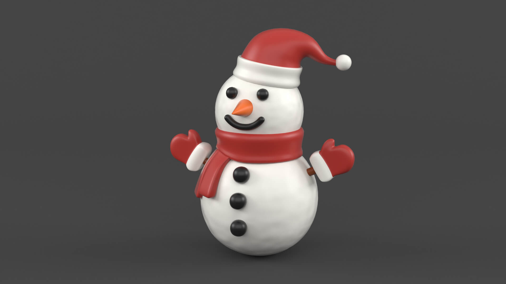 Snowman Model by Javidan