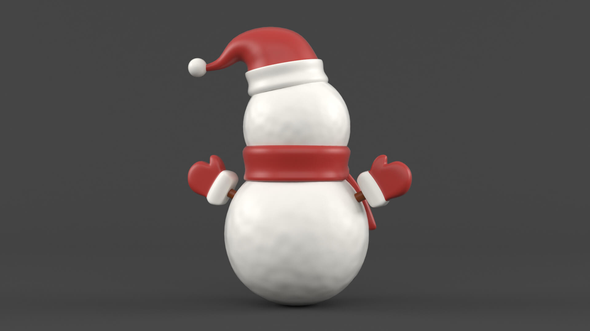 Snowman Model by Javidan