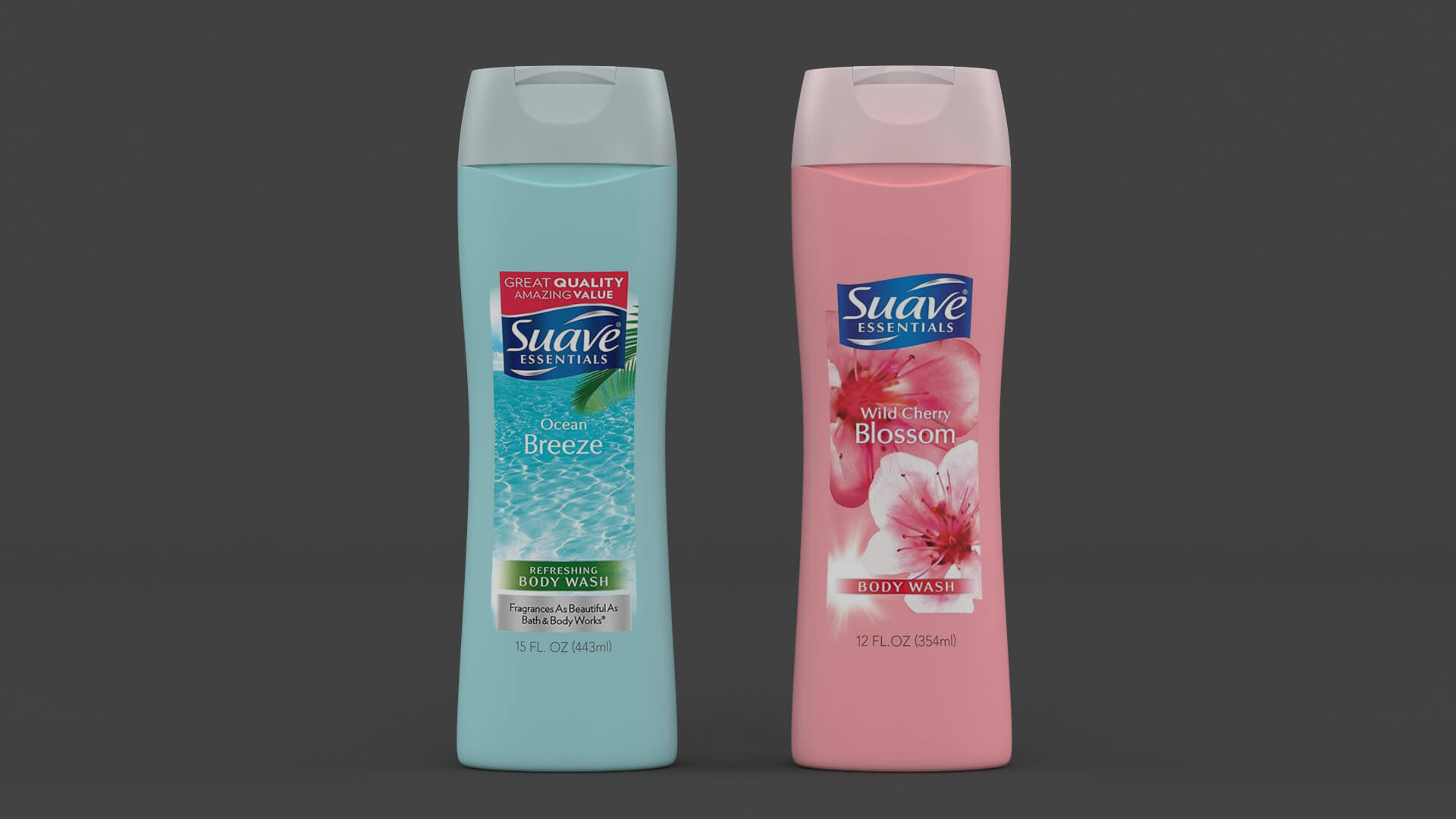 Suave Essentials Body Wash - 3D Model by Javidan