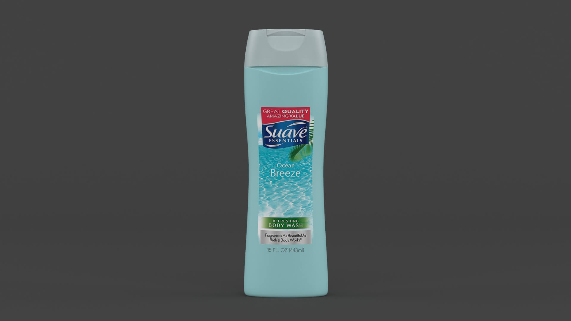 Suave Essentials Body Wash - 3D Model by Javidan