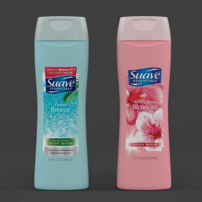 Suave Essentials Body Wash - 3D Model by Javidan
