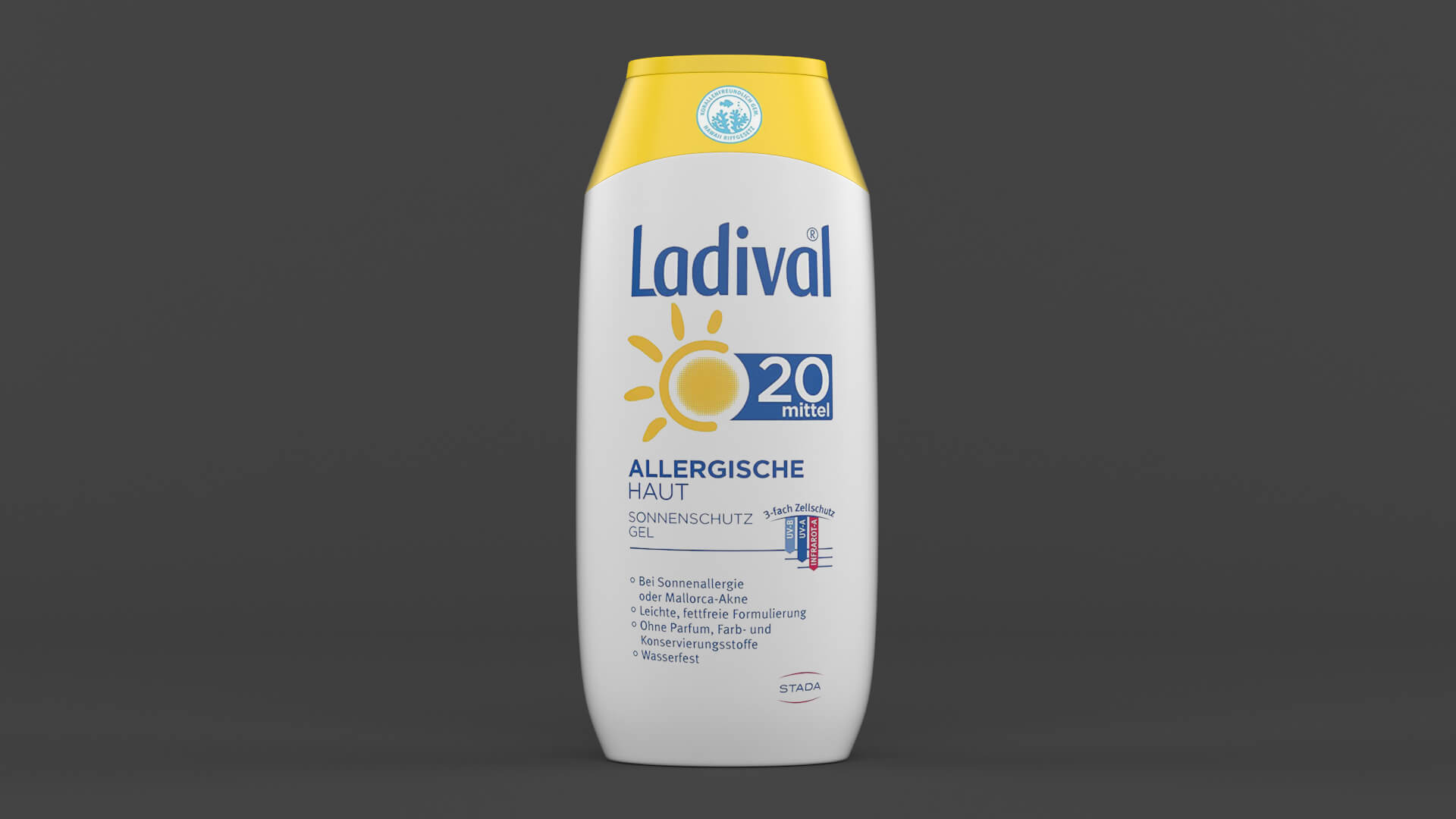 Sun Protection Gel - 3D Model by Javidan