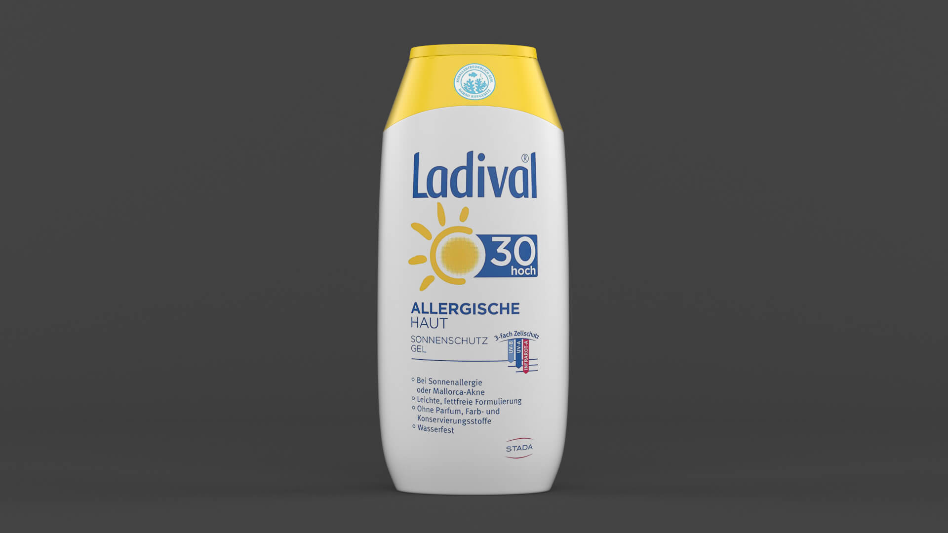 Sun Protection Gel - 3D Model by Javidan