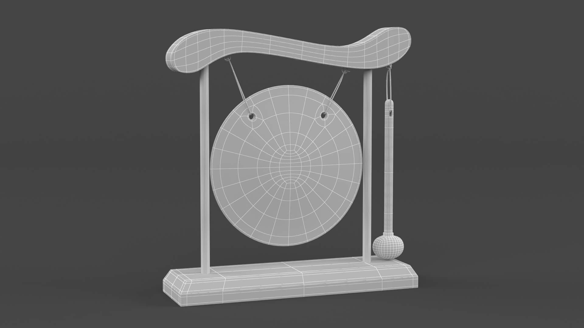 Table Gong Model by Javidan