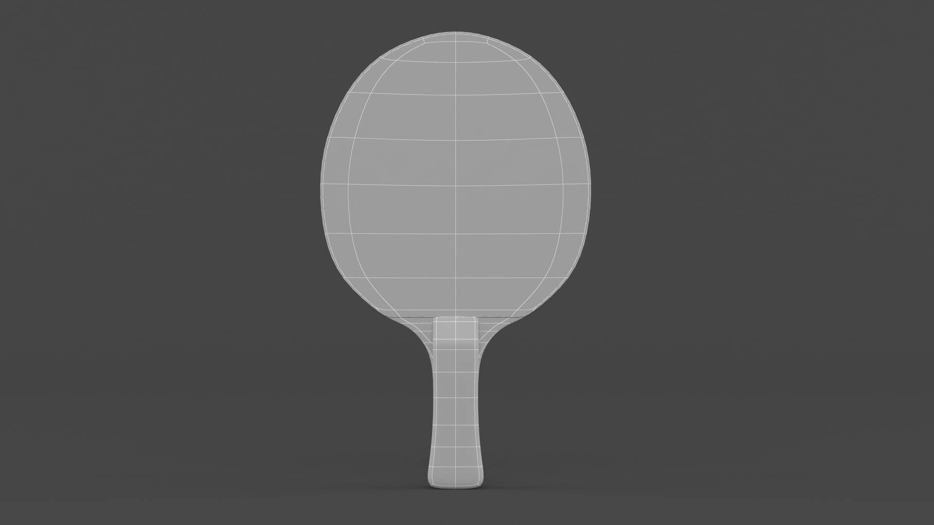 Table Tennis Rackets - 3D Model by Javidan