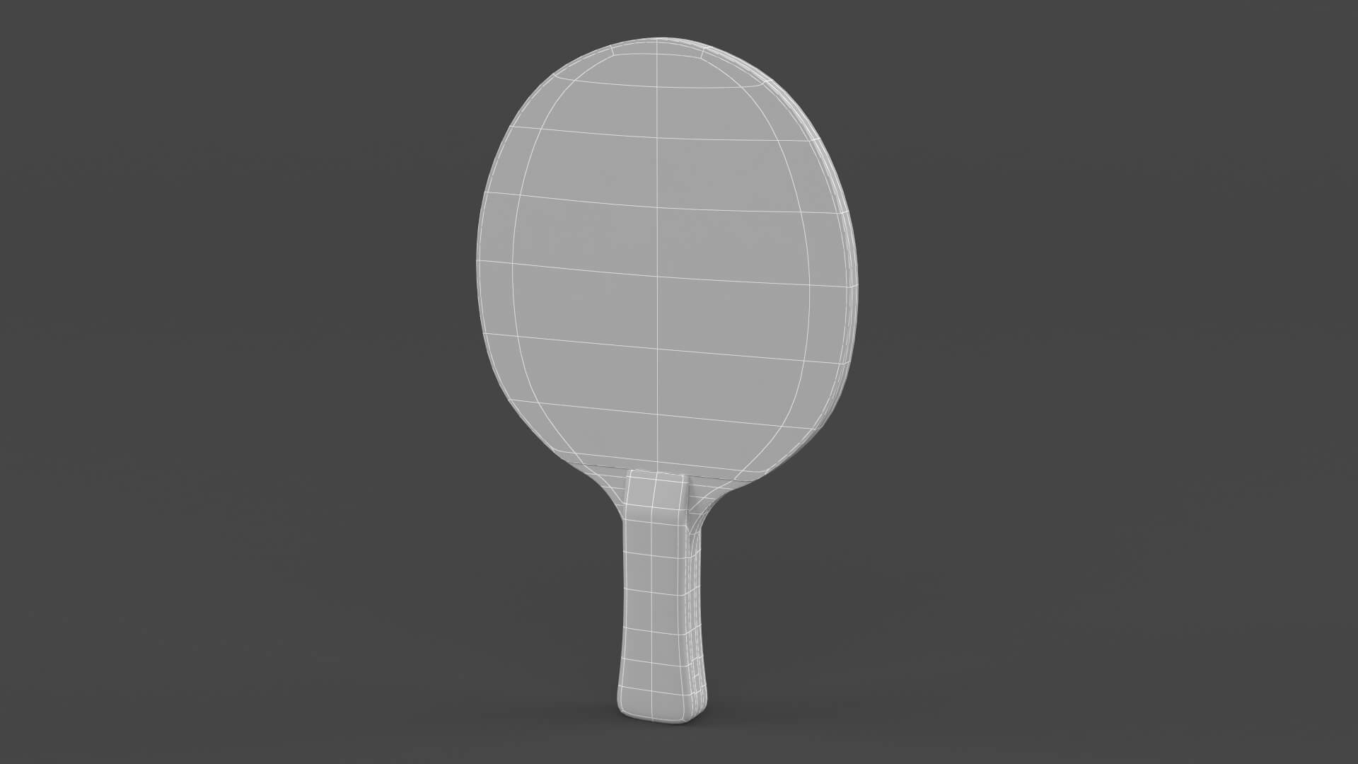 Table Tennis Rackets - 3D Model by Javidan
