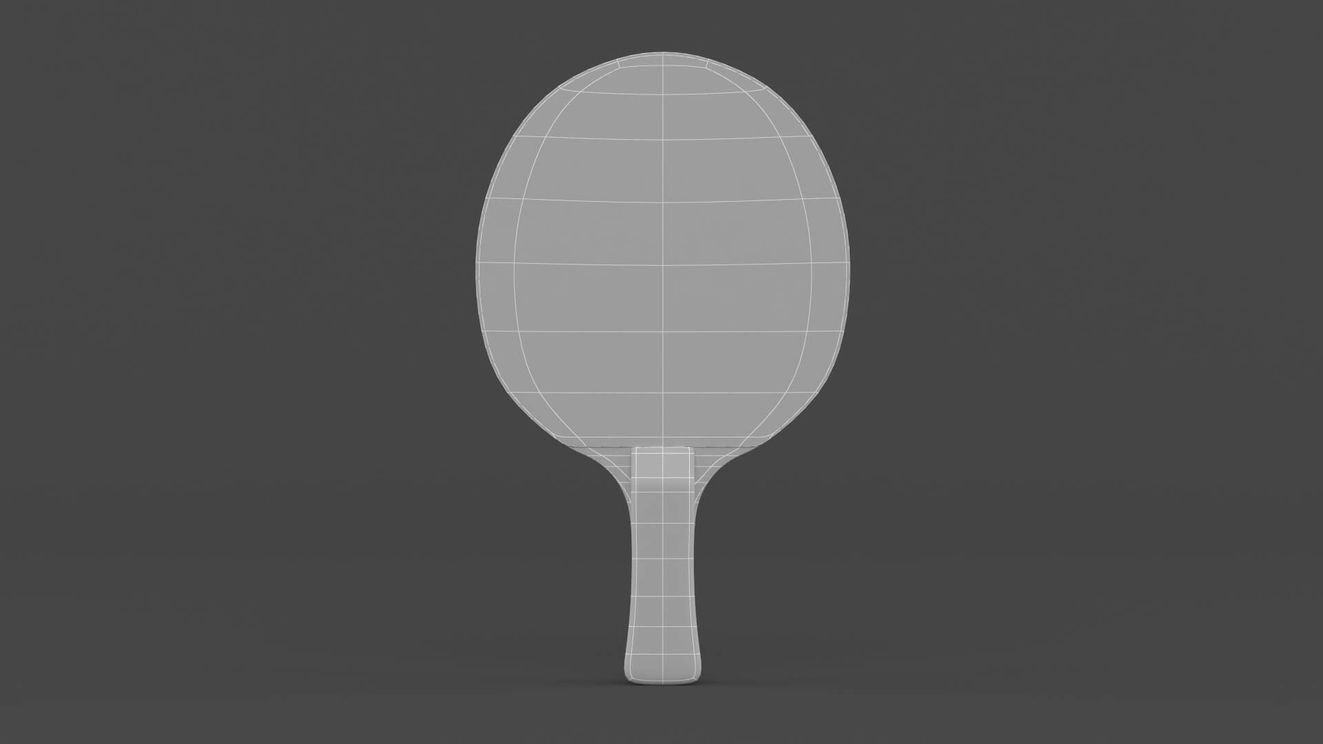 Table Tennis Rackets - 3D Model by Javidan