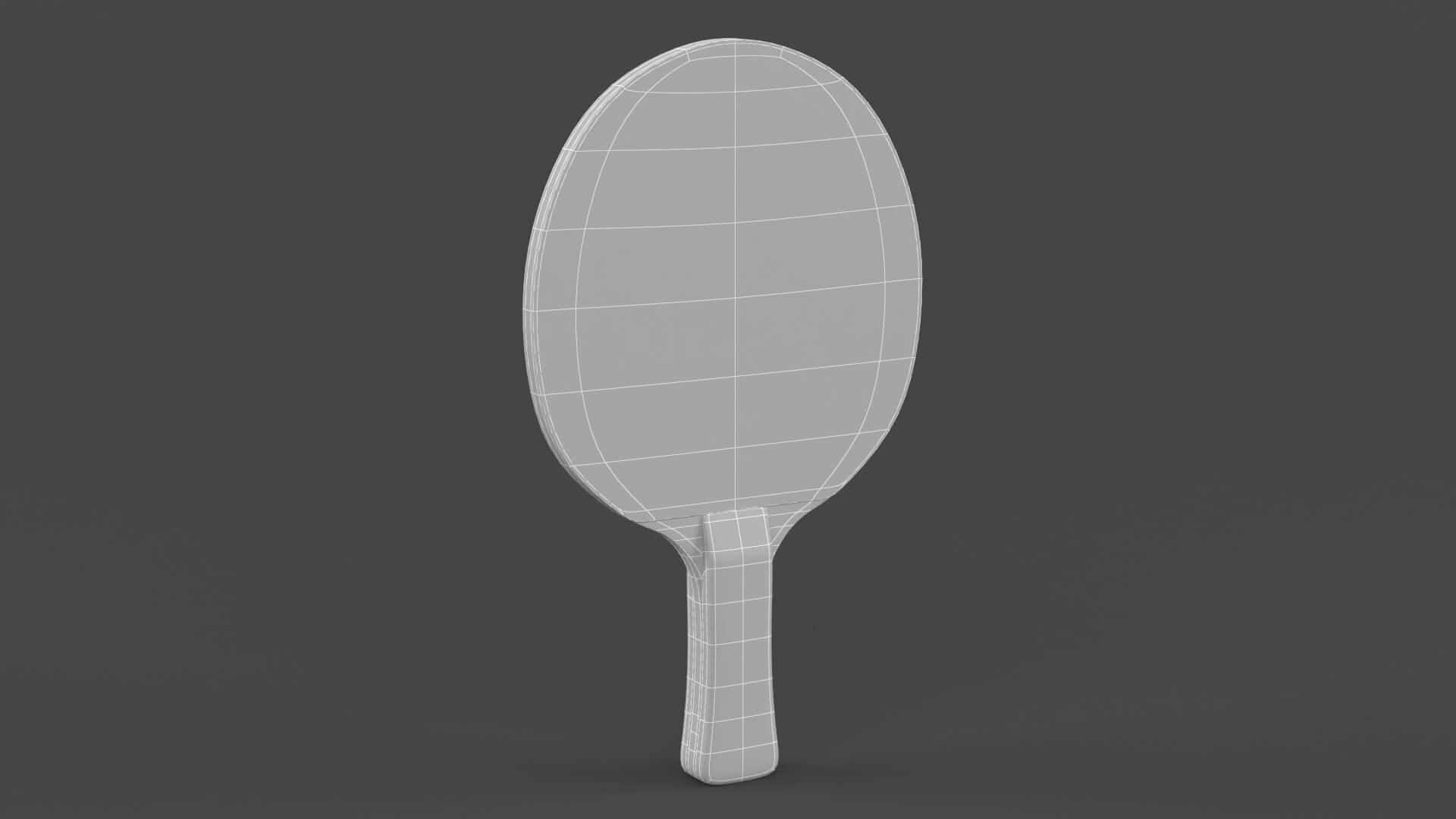 Table Tennis Rackets - 3D Model by Javidan