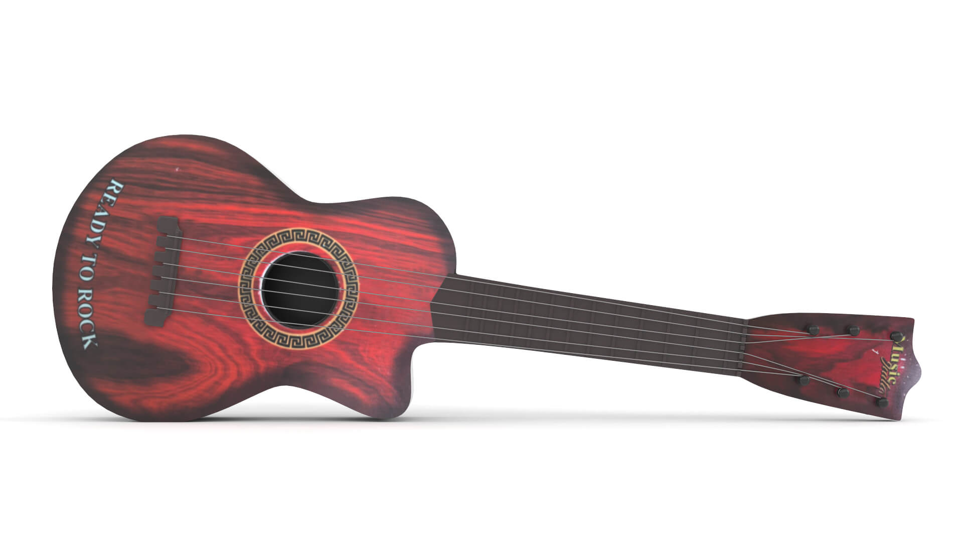 Toy Acoustic Guitar - 3D Model by Javidan