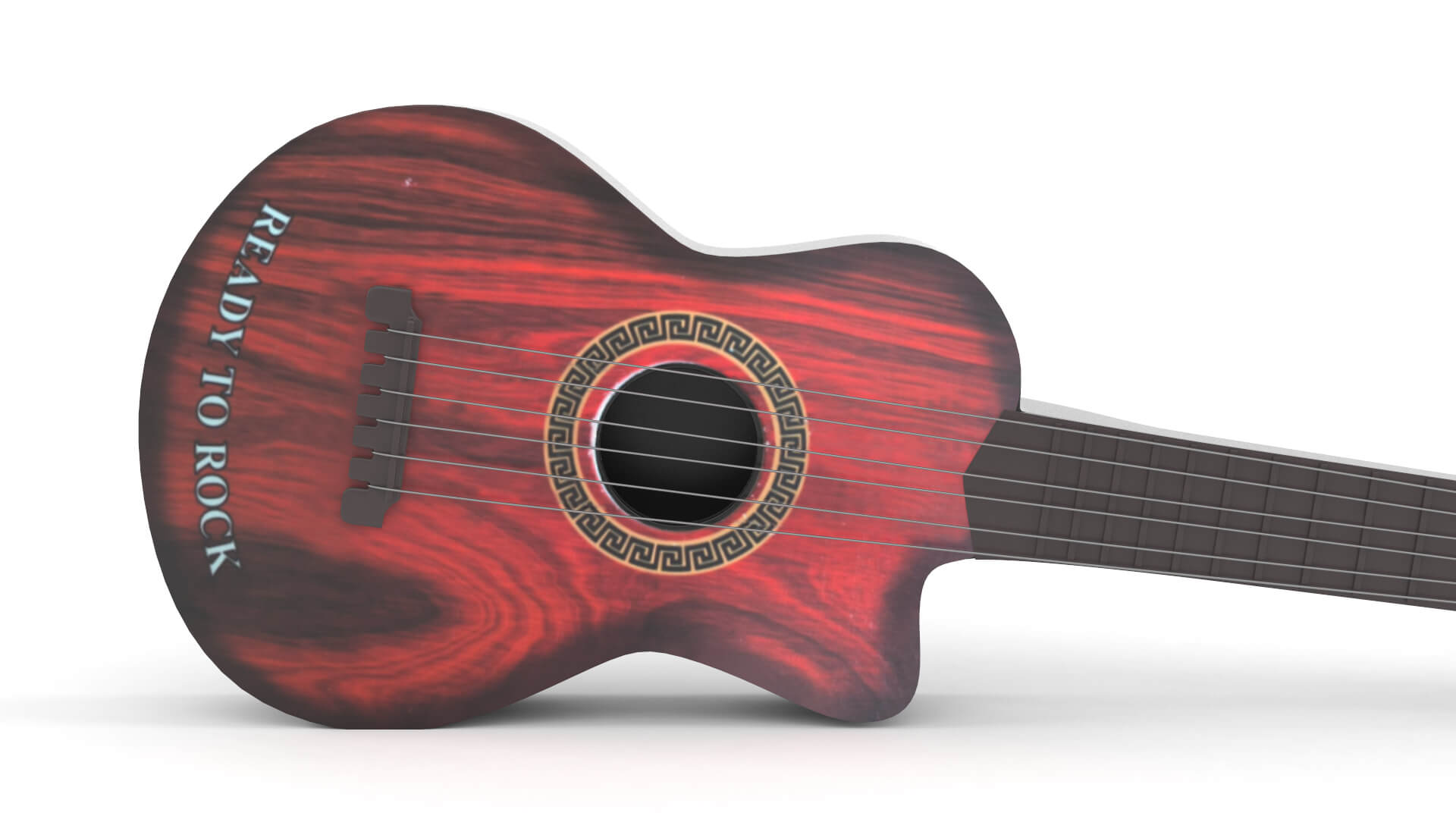 Toy Acoustic Guitar - 3D Model by Javidan