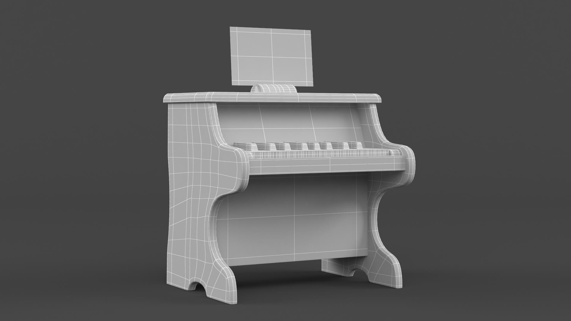 Toy Piano Model by Javidan