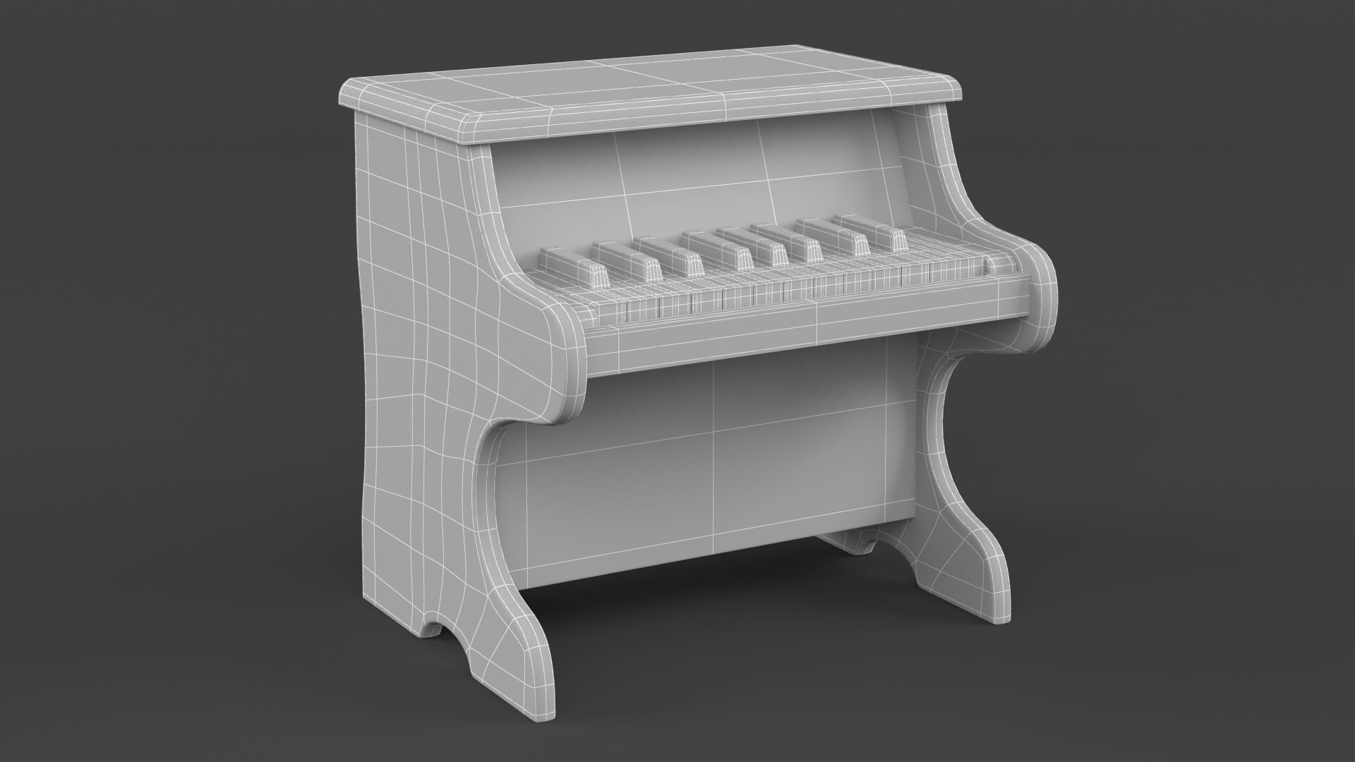 Toy Piano Model by Javidan