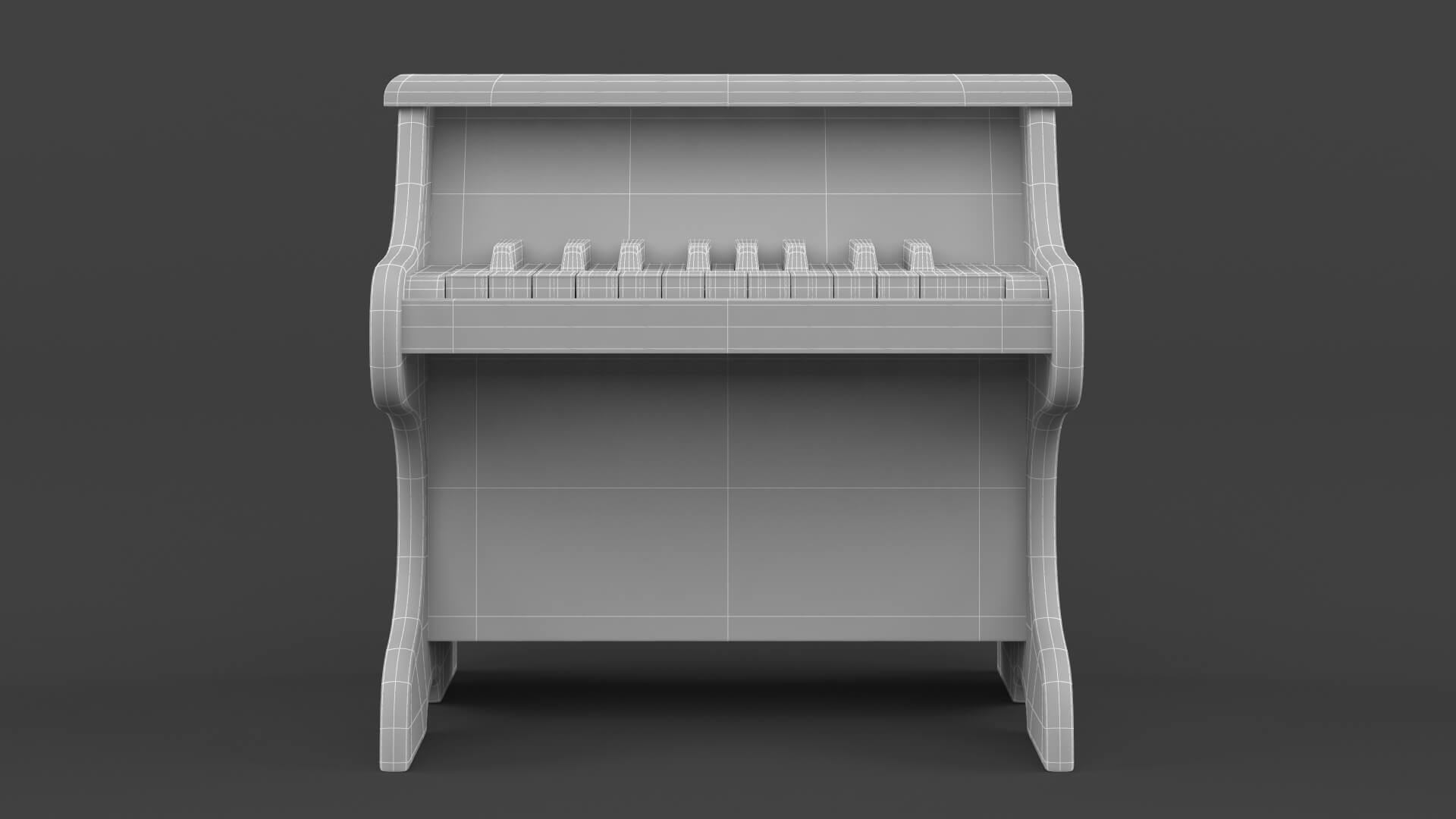 Toy Piano Model by Javidan