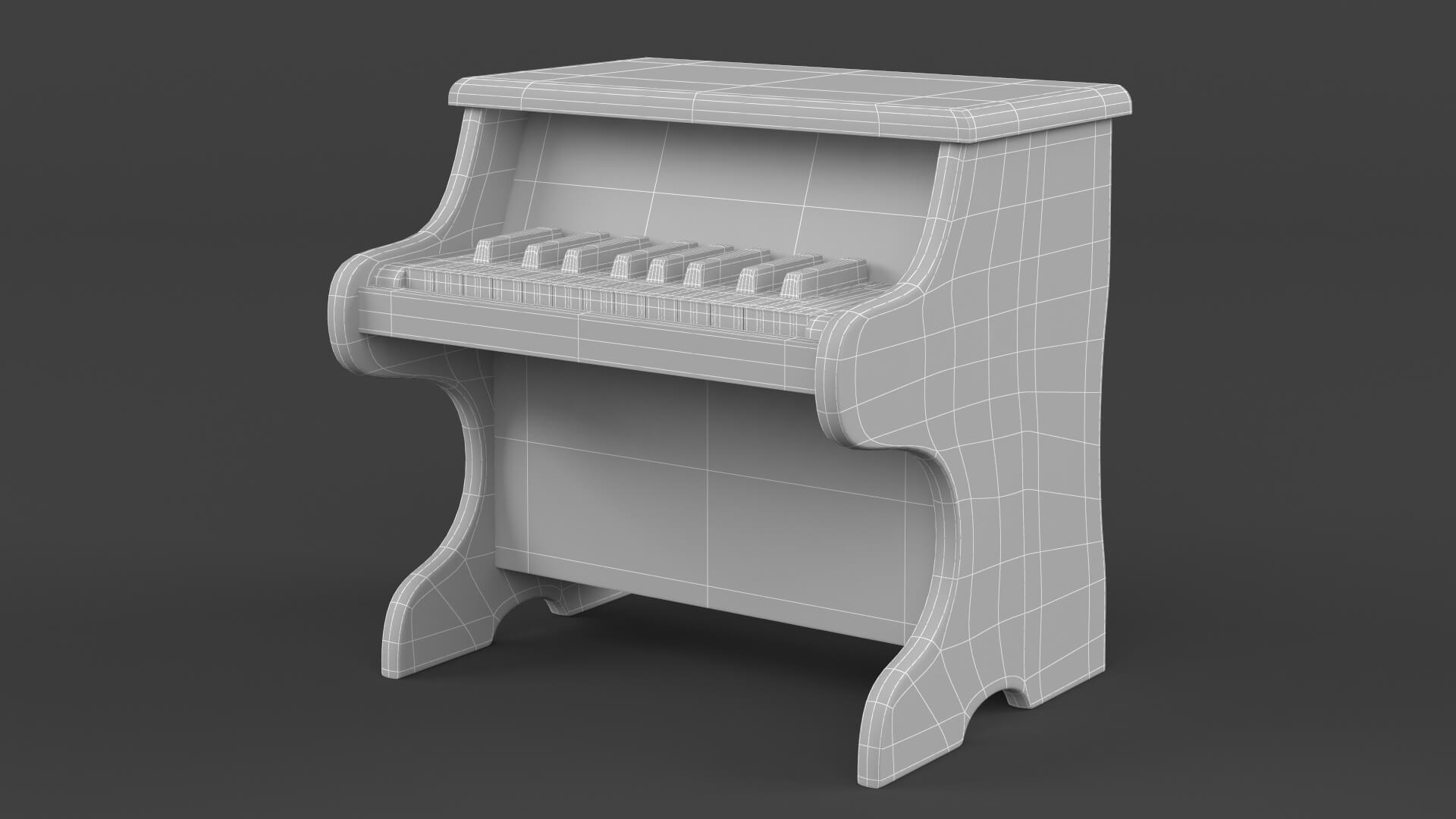 Toy Piano Model by Javidan