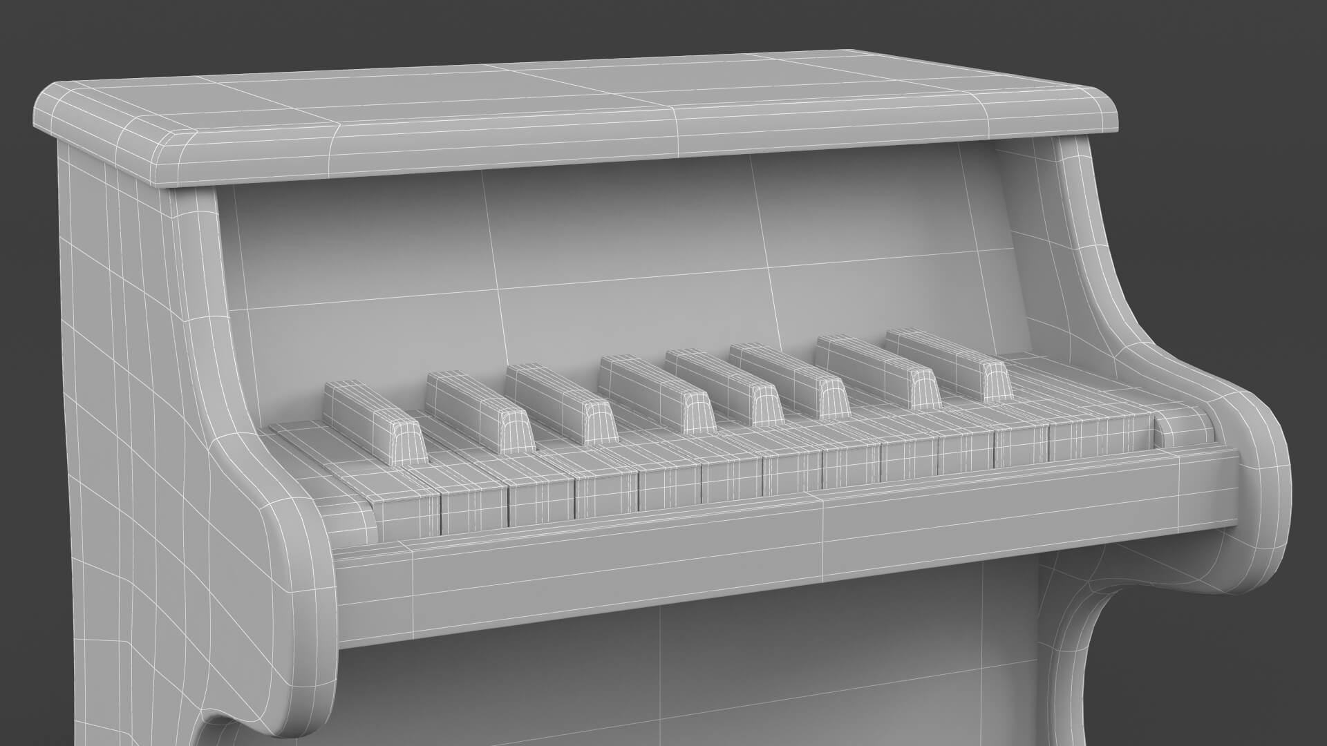 Toy Piano Model by Javidan