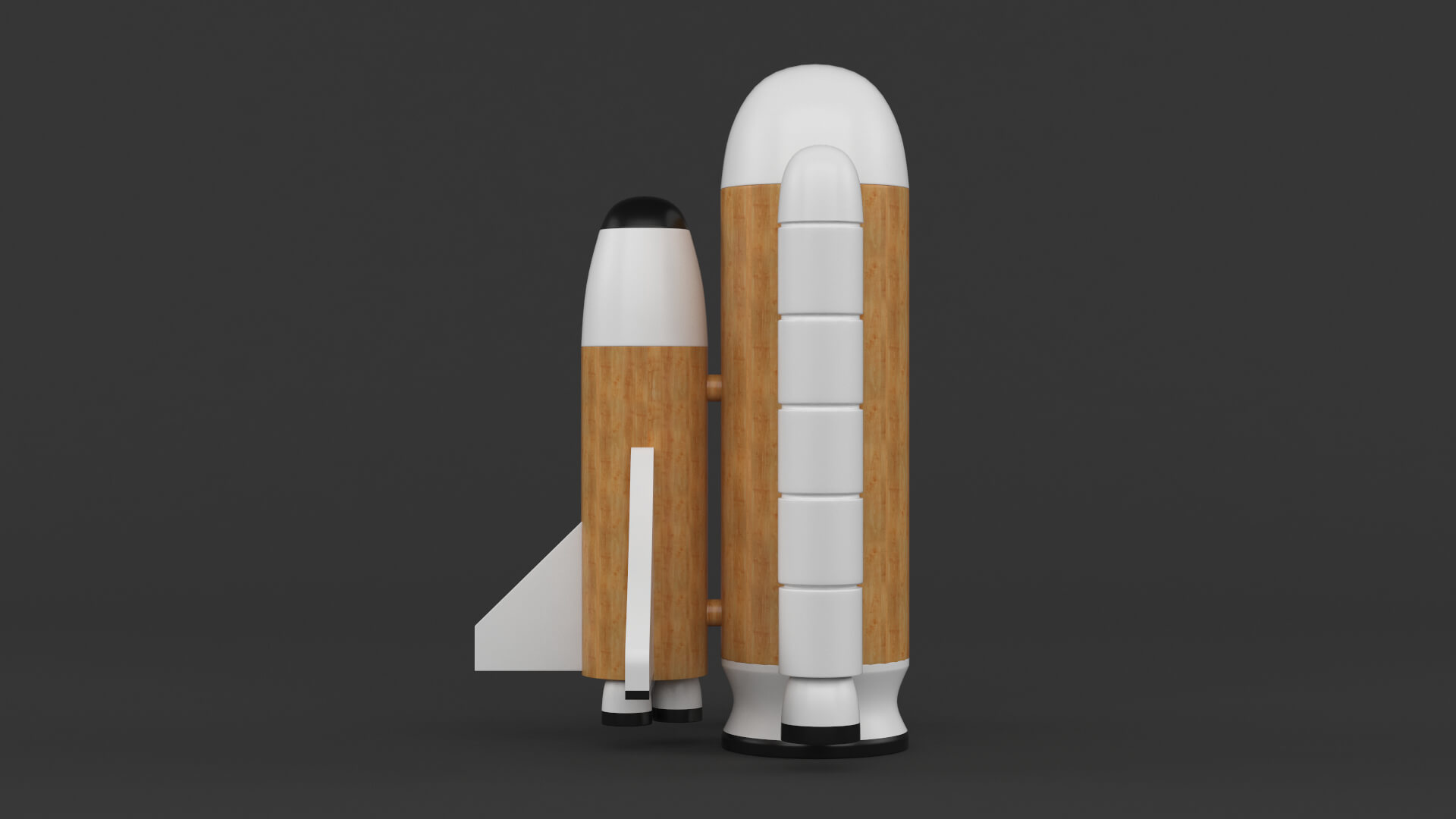 Toy Rocket Model by Javidan