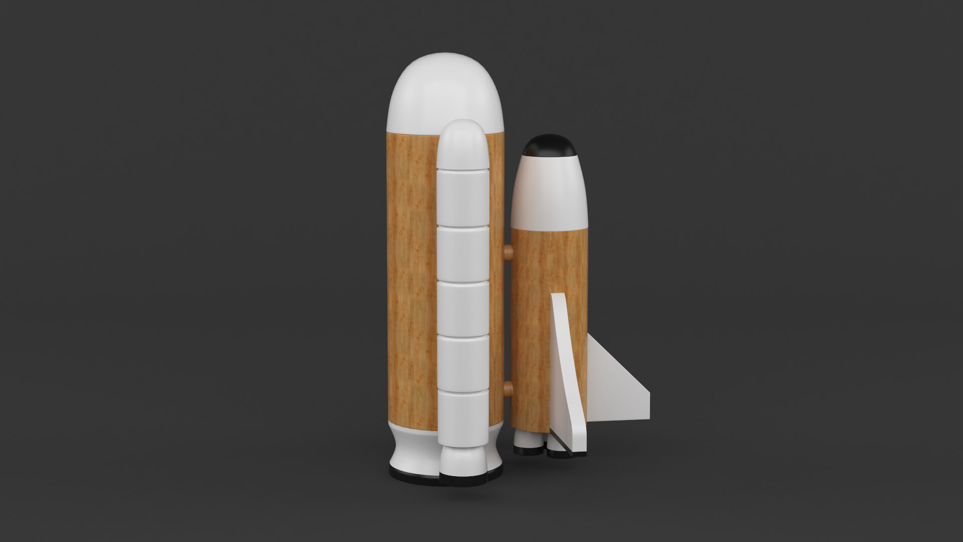 Toy Rocket Model by Javidan