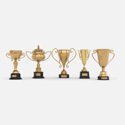 Trophy Cup Collection - 3D Model by Javidan