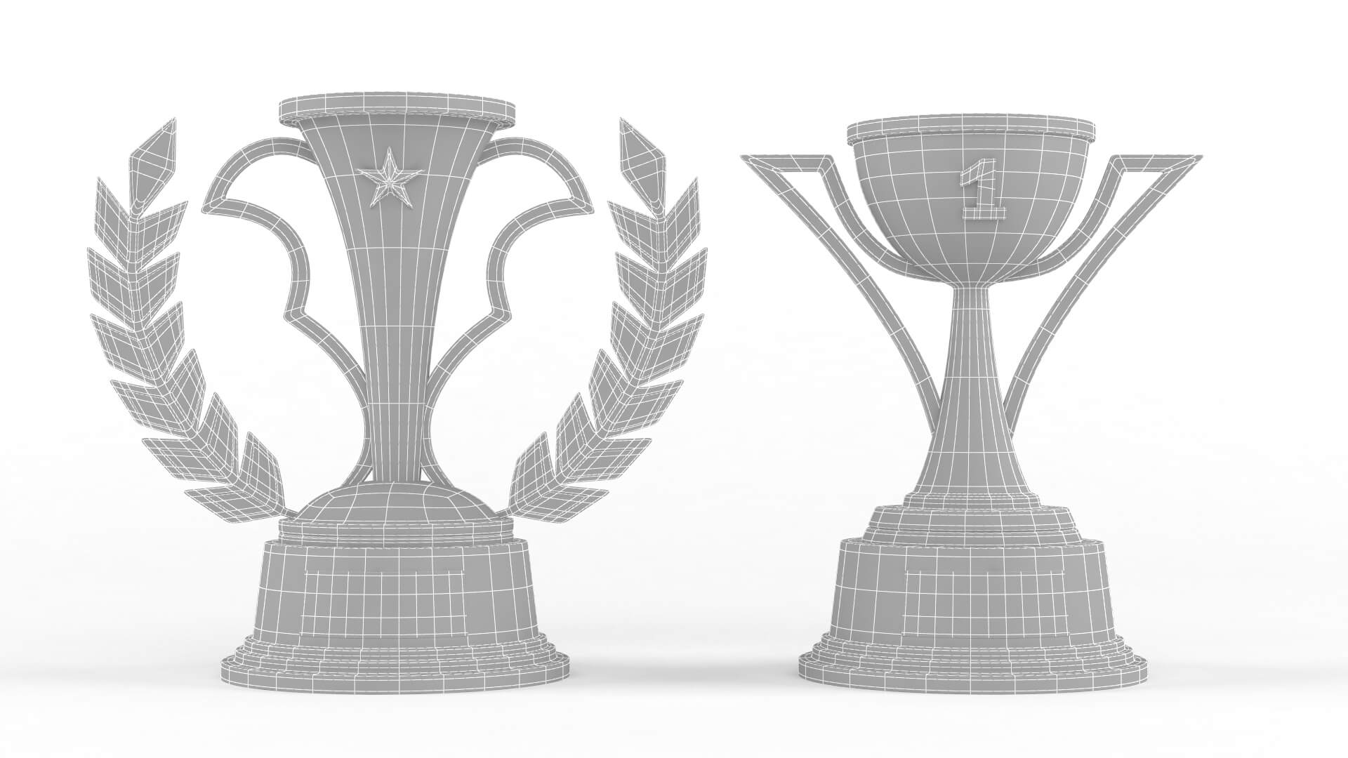 Trophy Cups Model by Javidan