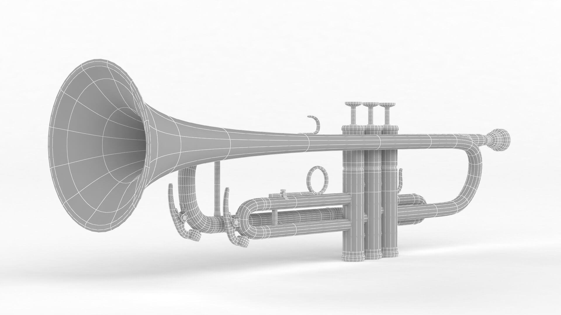 Trumpet Mpdel - Free 3D Model by Javidan