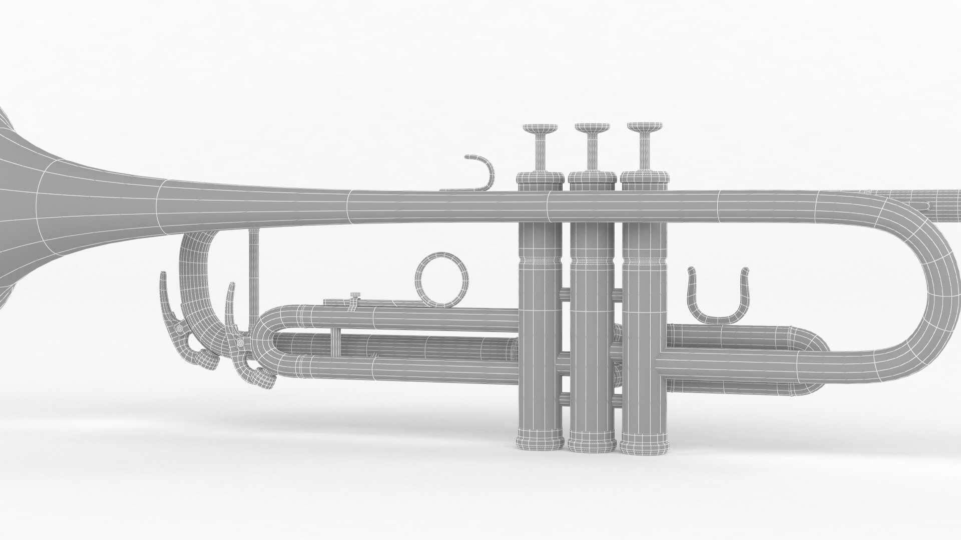 Trumpet Mpdel - Free 3D Model by Javidan