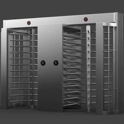 Turnstile Gate - 3D Model by Javidan