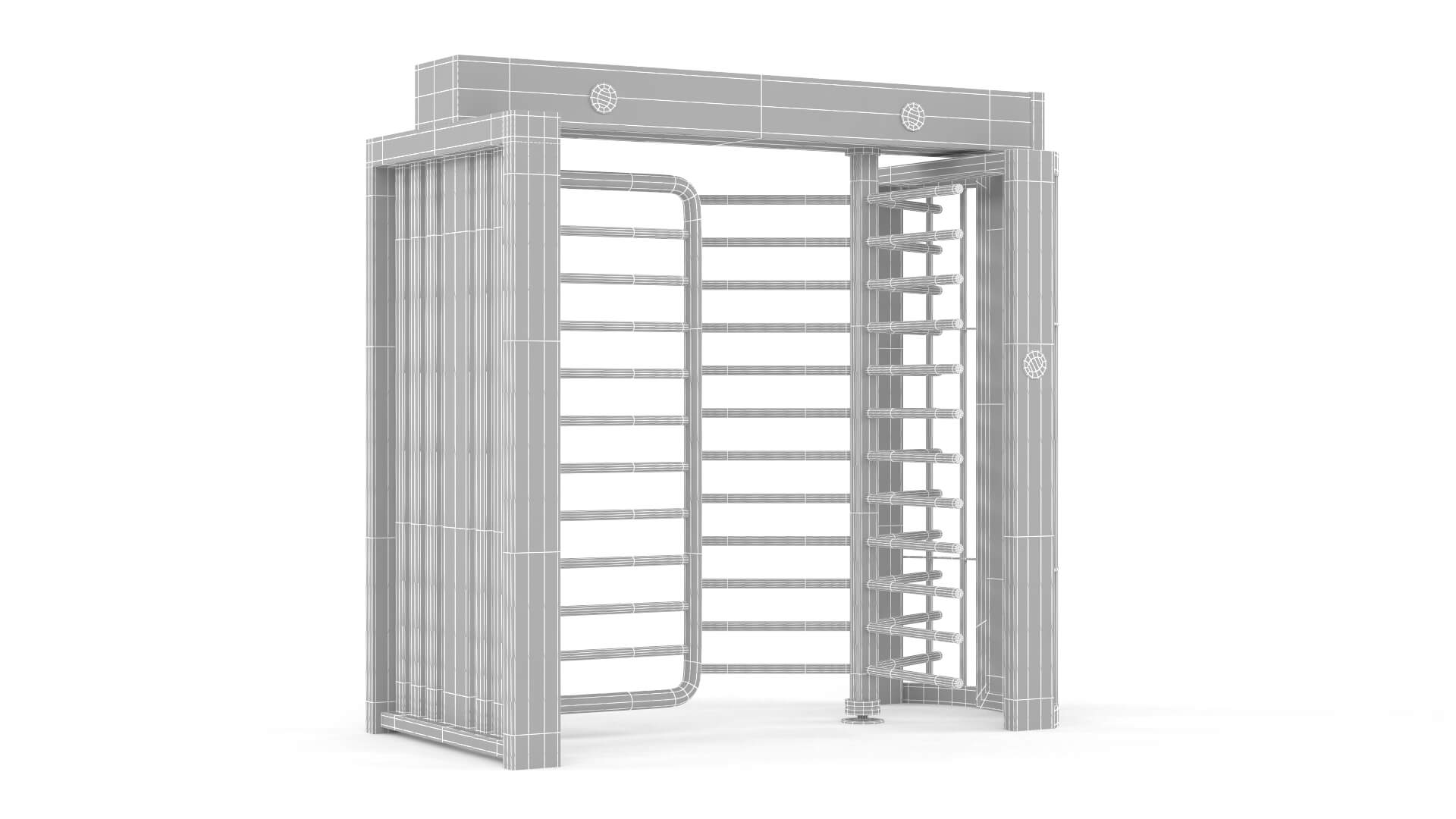 Turnstile Gate - 3D Model by Javidan